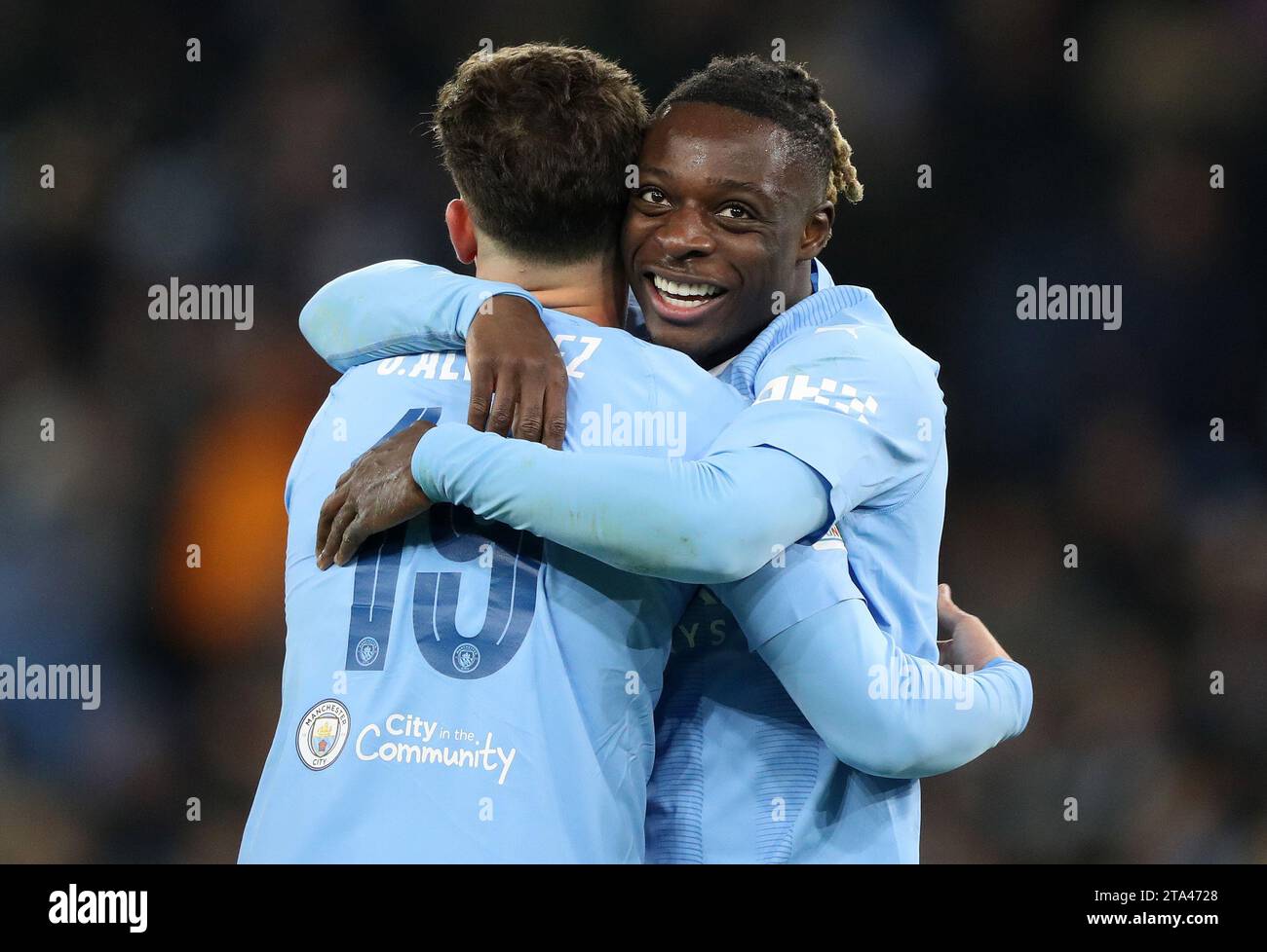 Jeremy doku julian alvarez hi-res stock photography and images - Alamy