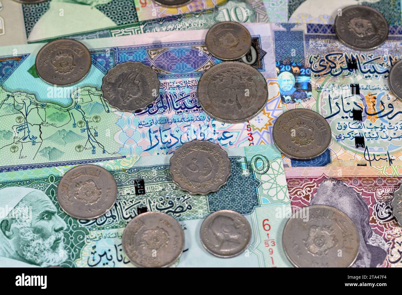 Libyan Coins Libyan Dinar Stock Photos, Royalty Free Libyan Dinar
