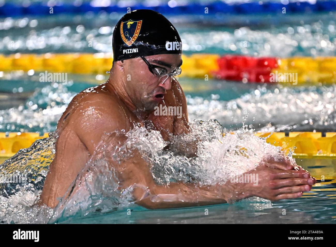 Riccione, Italy. 28th Nov, 2023. Luca Pizzini of Centro Sp.Vo ...