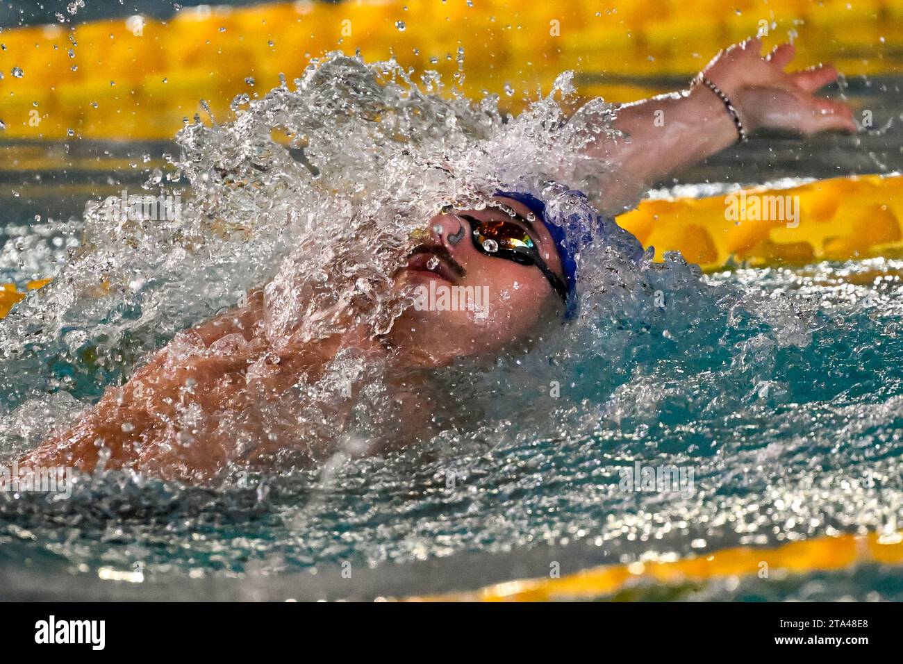 Riccione, Italy. 28th Nov, 2023. Matteo Restivo of Centro Sp.Vo ...