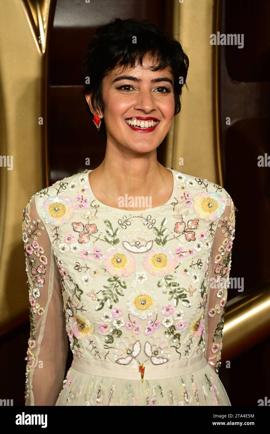 London, UK. 28th Nov, 2023. Rakhee Thakrar attends the Warner Bros ...