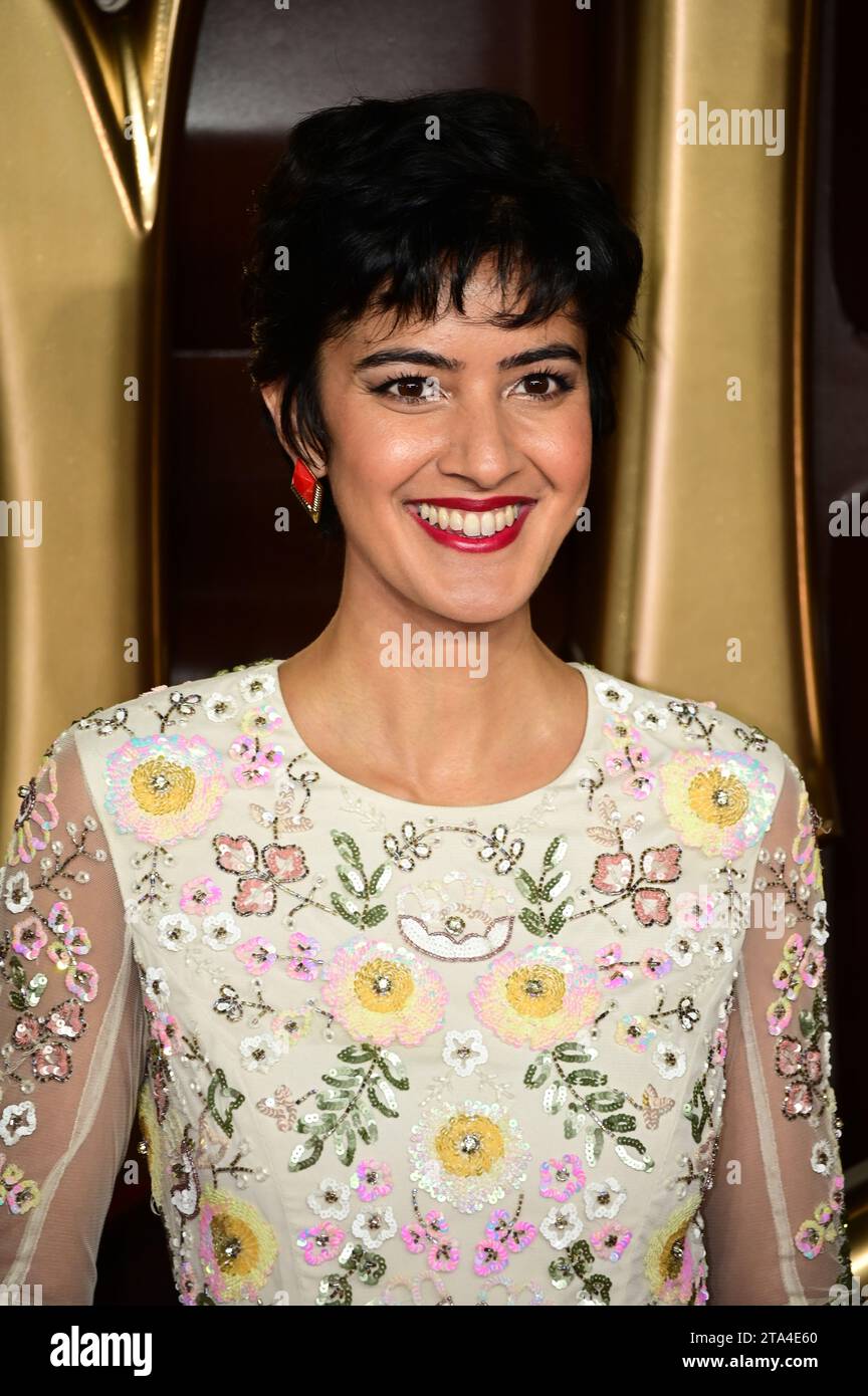 London, UK. 28th Nov, 2023. Rakhee Thakrar attends the Warner Bros ...