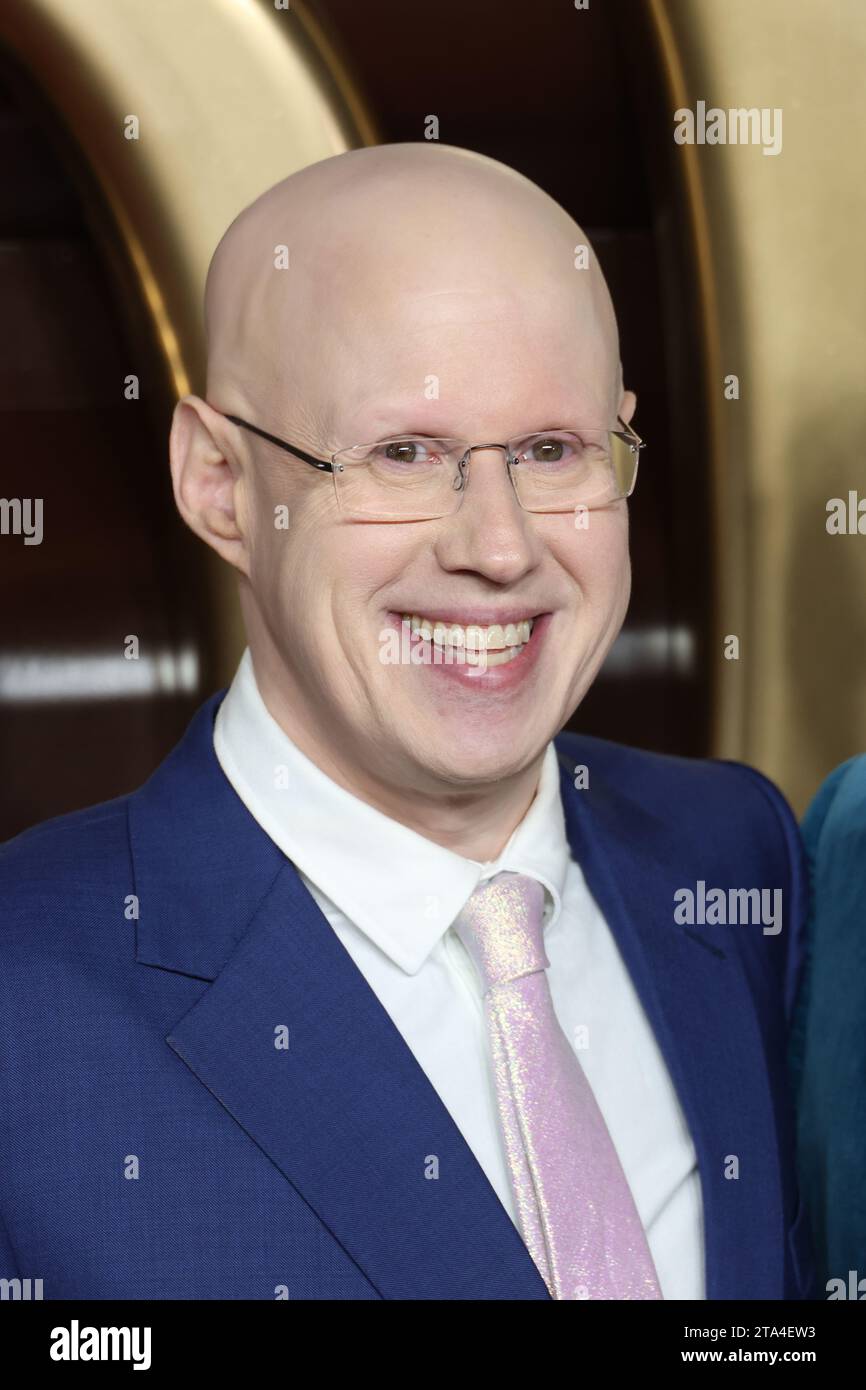 Matt Lucas, WONKA World Premiere, Royal Festival Hall, London, UK, 28 ...