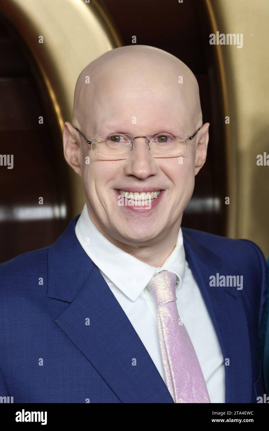 Matt Lucas, WONKA World Premiere, Royal Festival Hall, London, UK, 28 ...