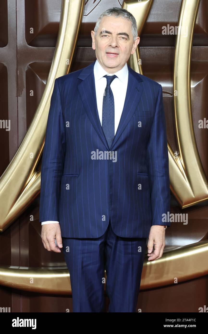 Rowan Atkinson, WONKA World Premiere, Royal Festival Hall, London, UK ...