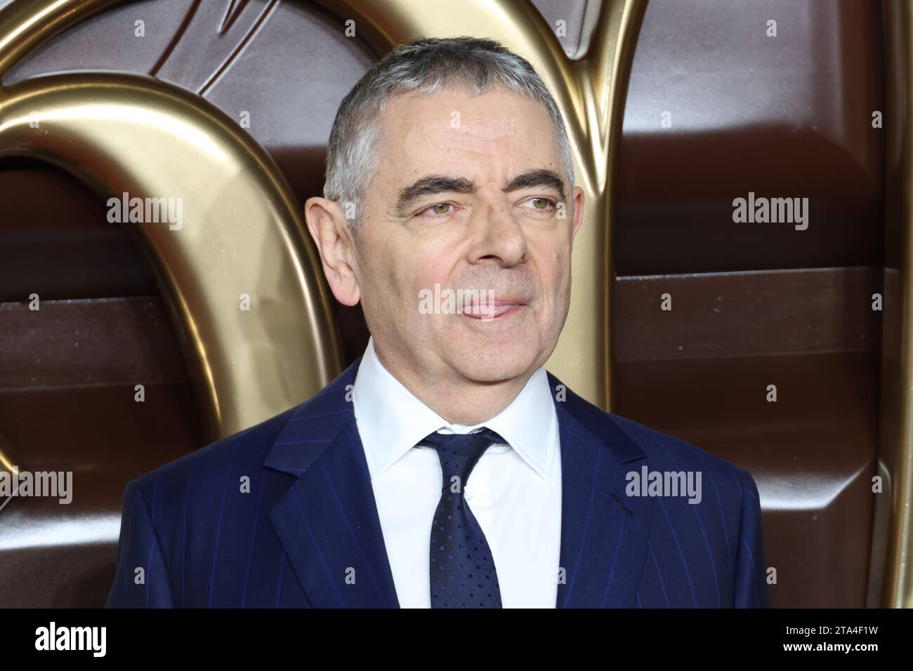 Rowan Atkinson, WONKA World Premiere, Royal Festival Hall, London, UK ...