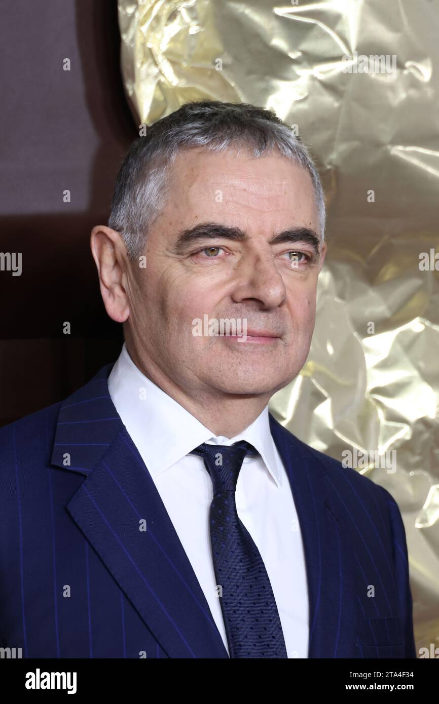 Rowan Atkinson, WONKA World Premiere, Royal Festival Hall, London, UK ...