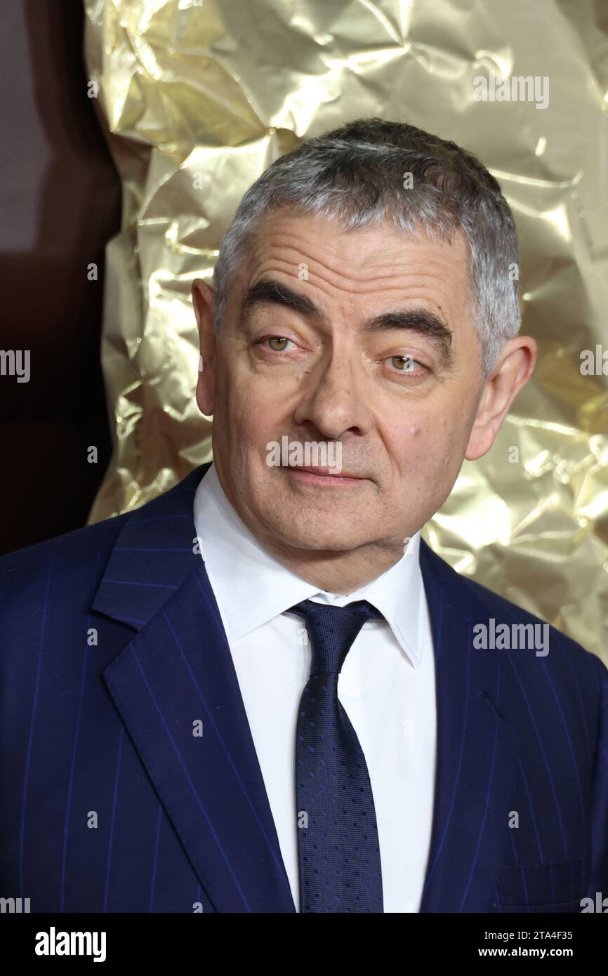 Rowan Atkinson, WONKA World Premiere, Royal Festival Hall, London, UK ...