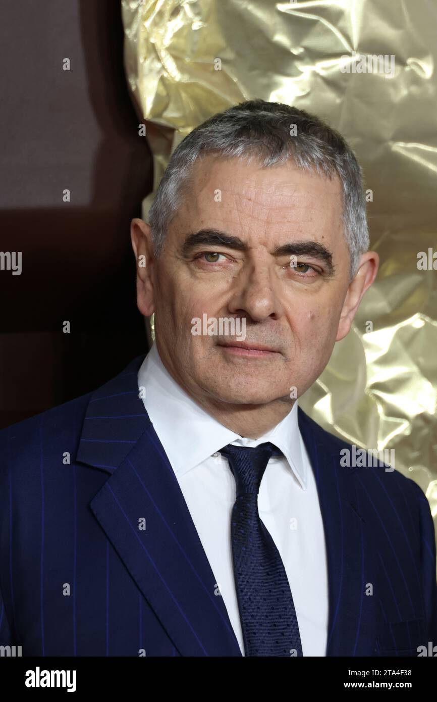Rowan Atkinson, WONKA World Premiere, Royal Festival Hall, London, UK ...