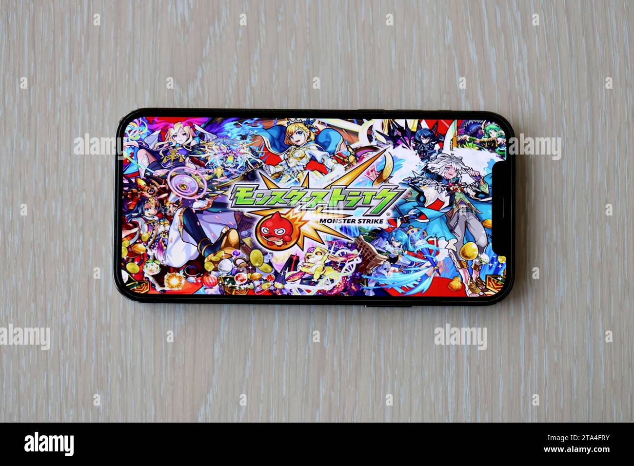 Monster strike mobile game hi-res stock photography and images - Alamy