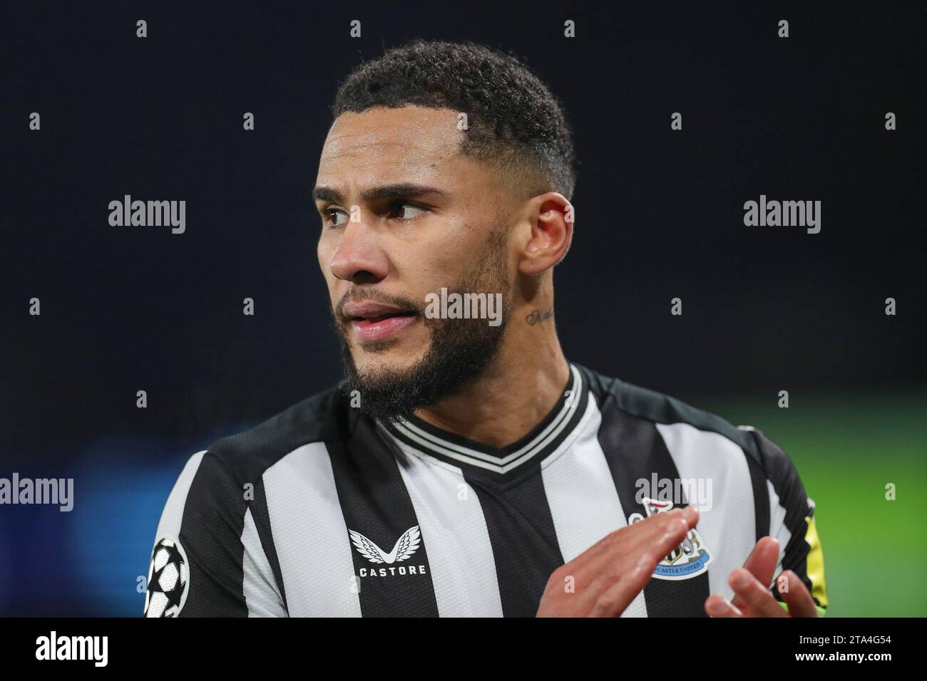 Paris, France. 28th Nov, 2023. Newcastle United defender Jamaal ...