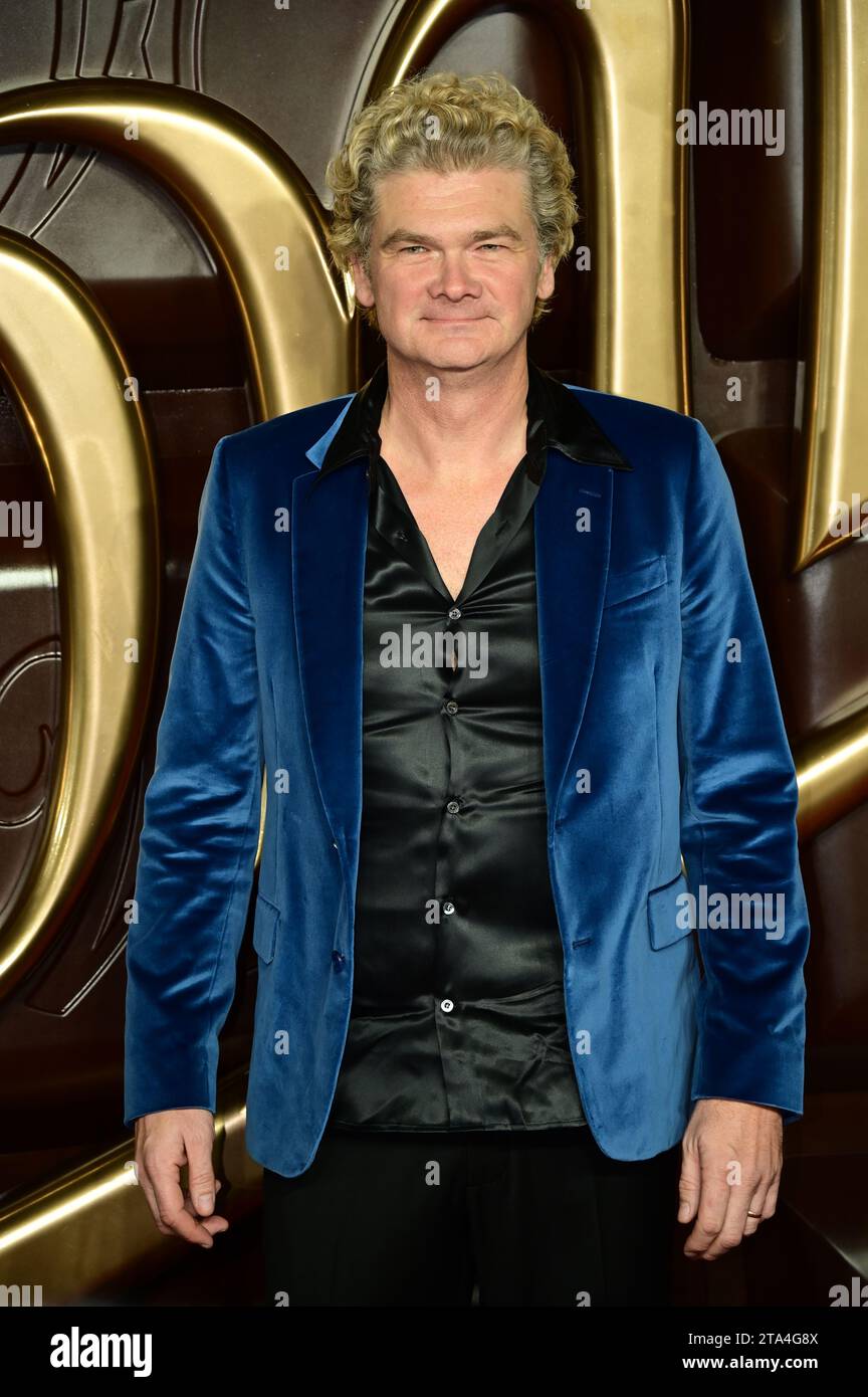 London, UK. 28th Nov, 2023. Simon Farnaby attends the Warner Bros ...