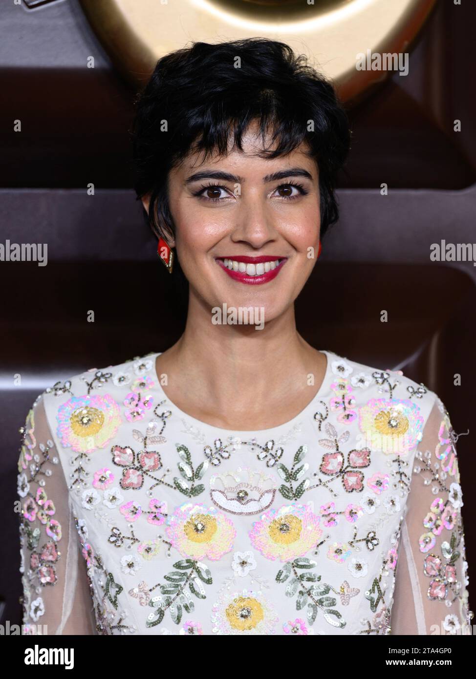 London, UK. November 28th, 2023. Rakhee Thakrar arriving at the Wonka ...