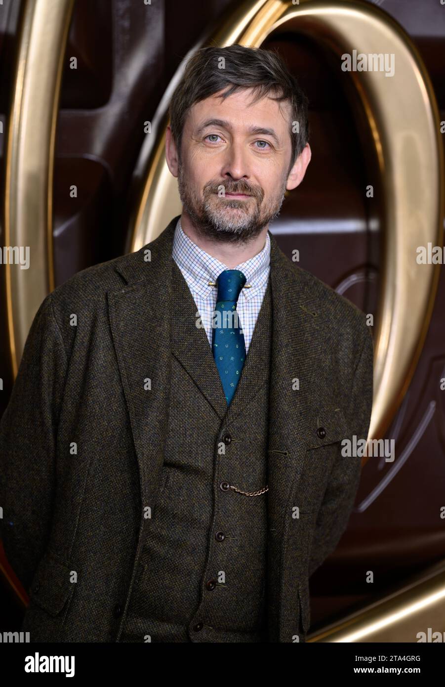 London, UK. November 28th, 2023. Neil Hannon arriving at the Wonka ...