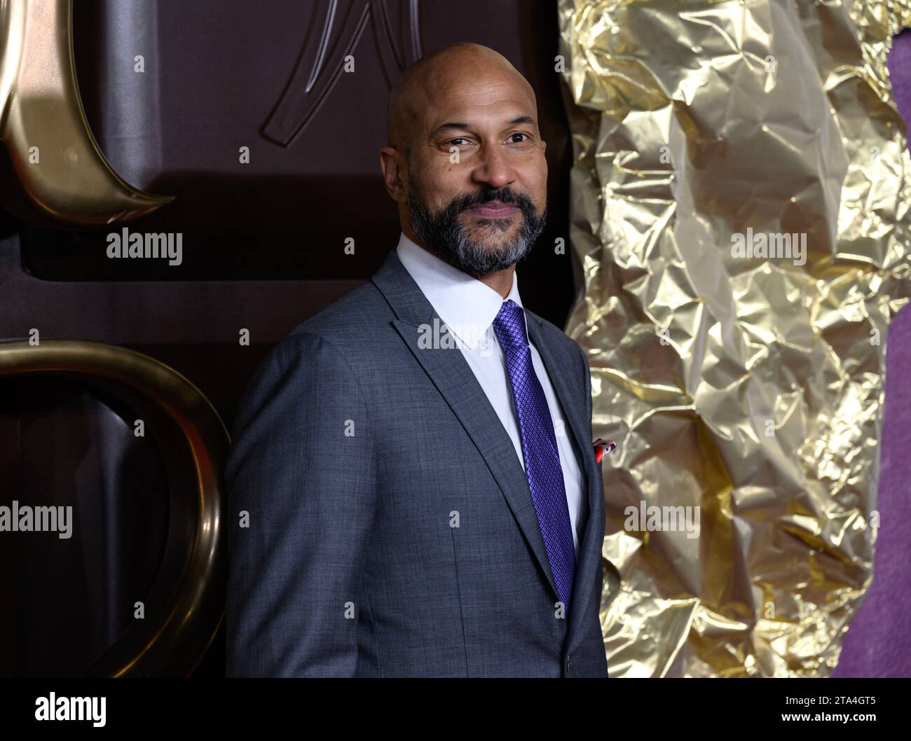London, UK. November 28th, 2023. Keegan-Michael Key arriving at the ...