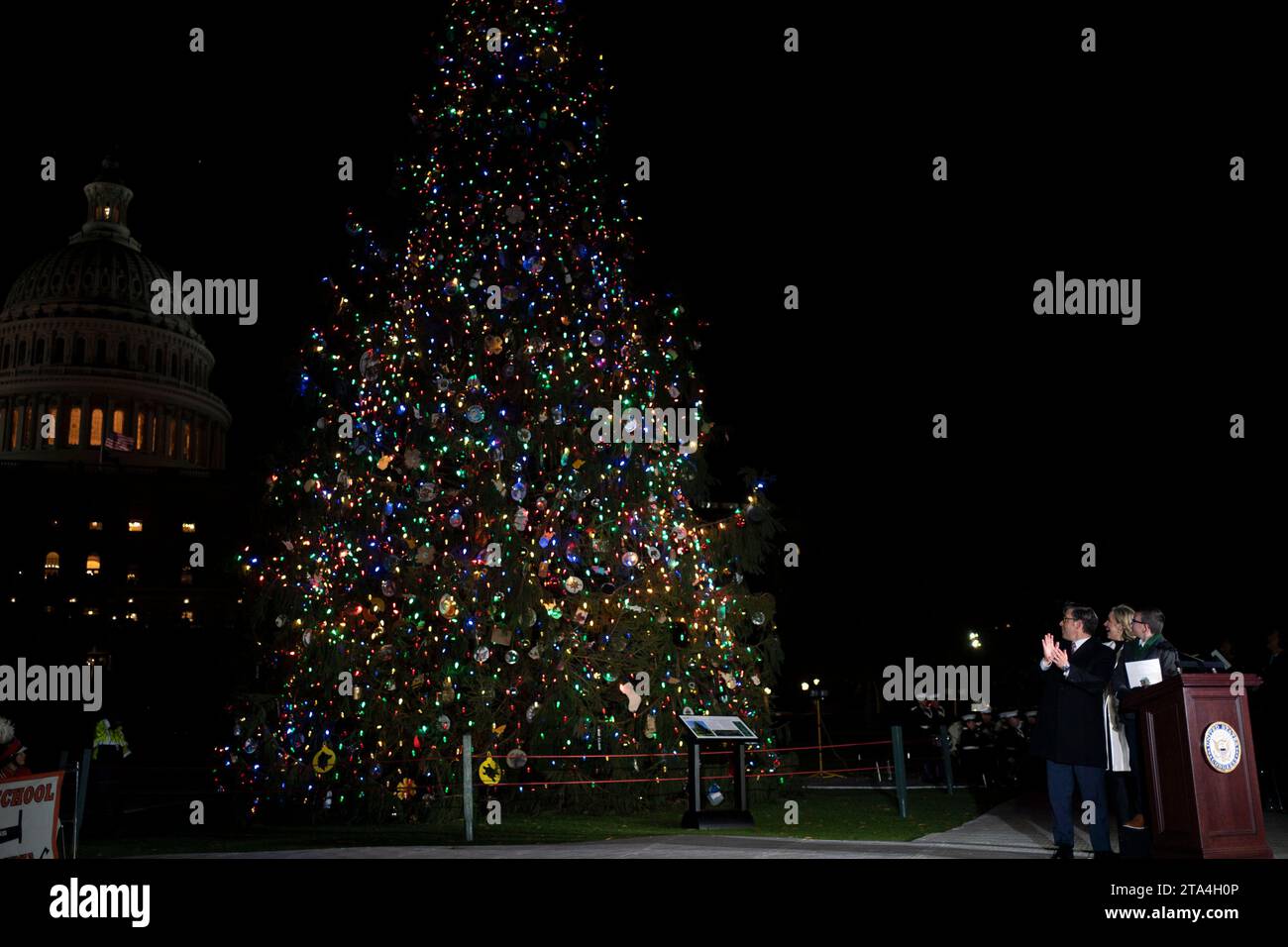 Washington, United States. 28th Nov, 2023. Speaker of the House Mike ...