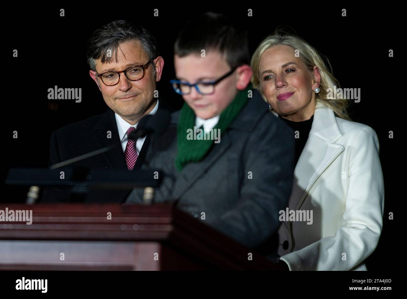 Washington, USA. 28th Nov, 2023. Speaker of the House Mike Johnson (R ...