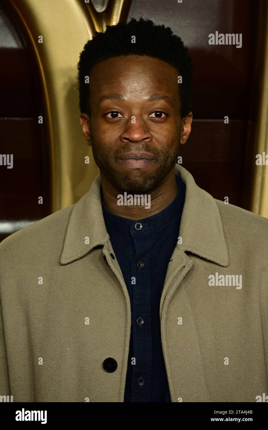 London, UK. 28th Nov, 2023. Clifford Samuel attends the Warner Bros ...