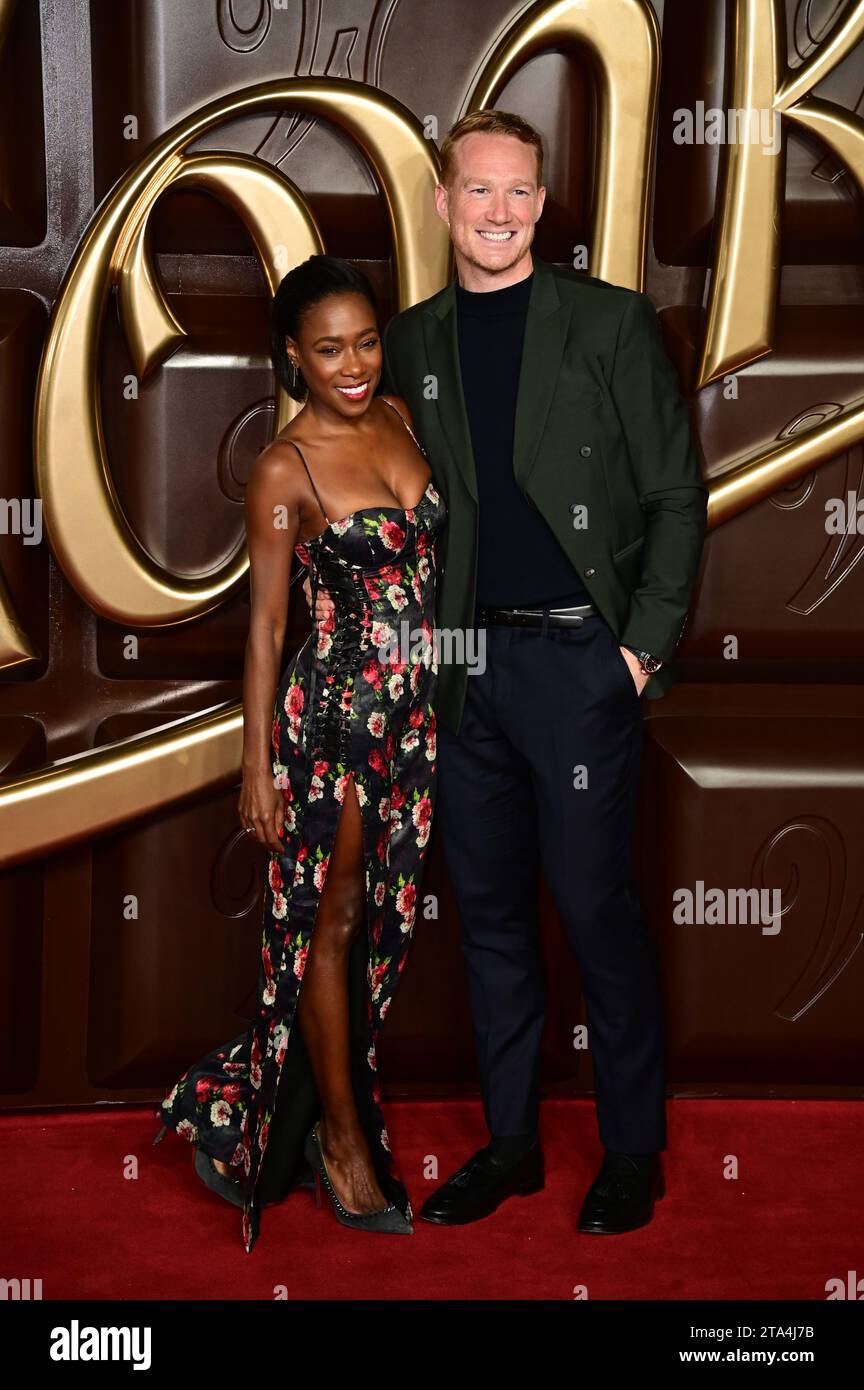 London, UK. 28th Nov, 2023. Greg Rutherford and guest attends the ...