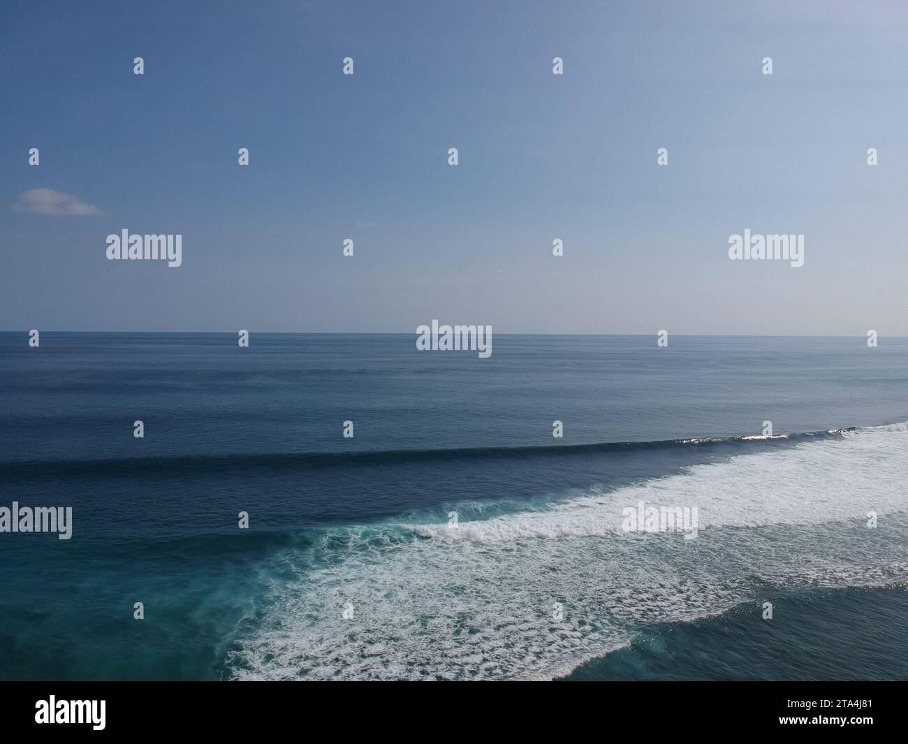 Sea shore visible from above Stock Photo - Alamy