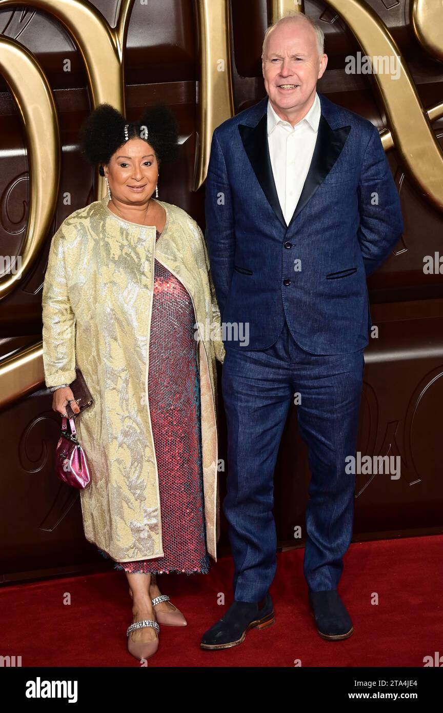 London, UK. 28th Nov, 2023. Yvonne Walcott and David Yates attends the ...