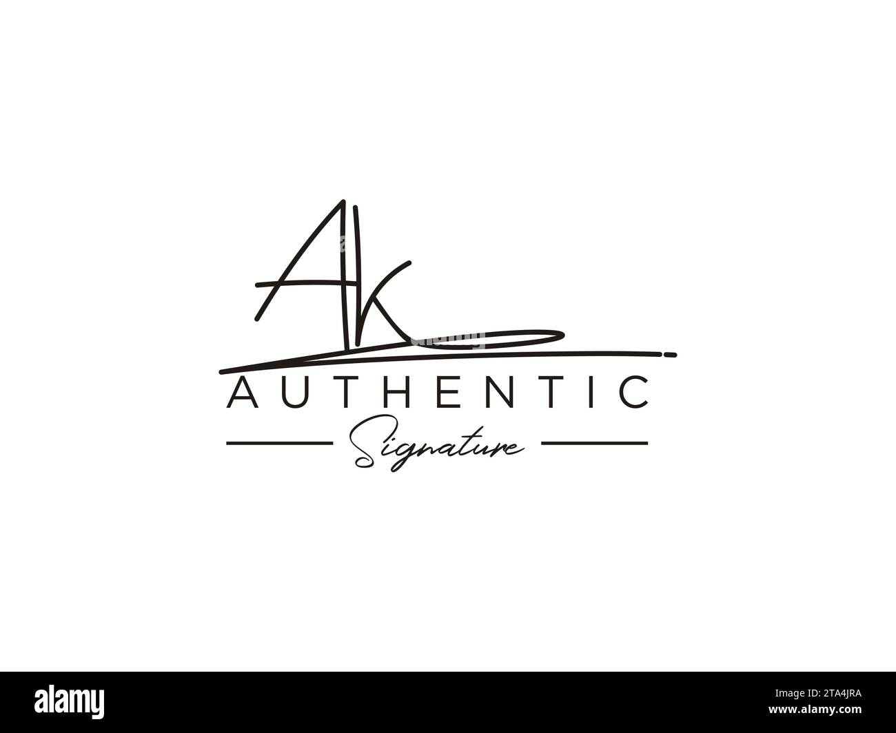 AK Signature Logo Template Vector Stock Vector Image Art Alamy ak-signature-logo-template-vector-stock-vector-image-art-alamy