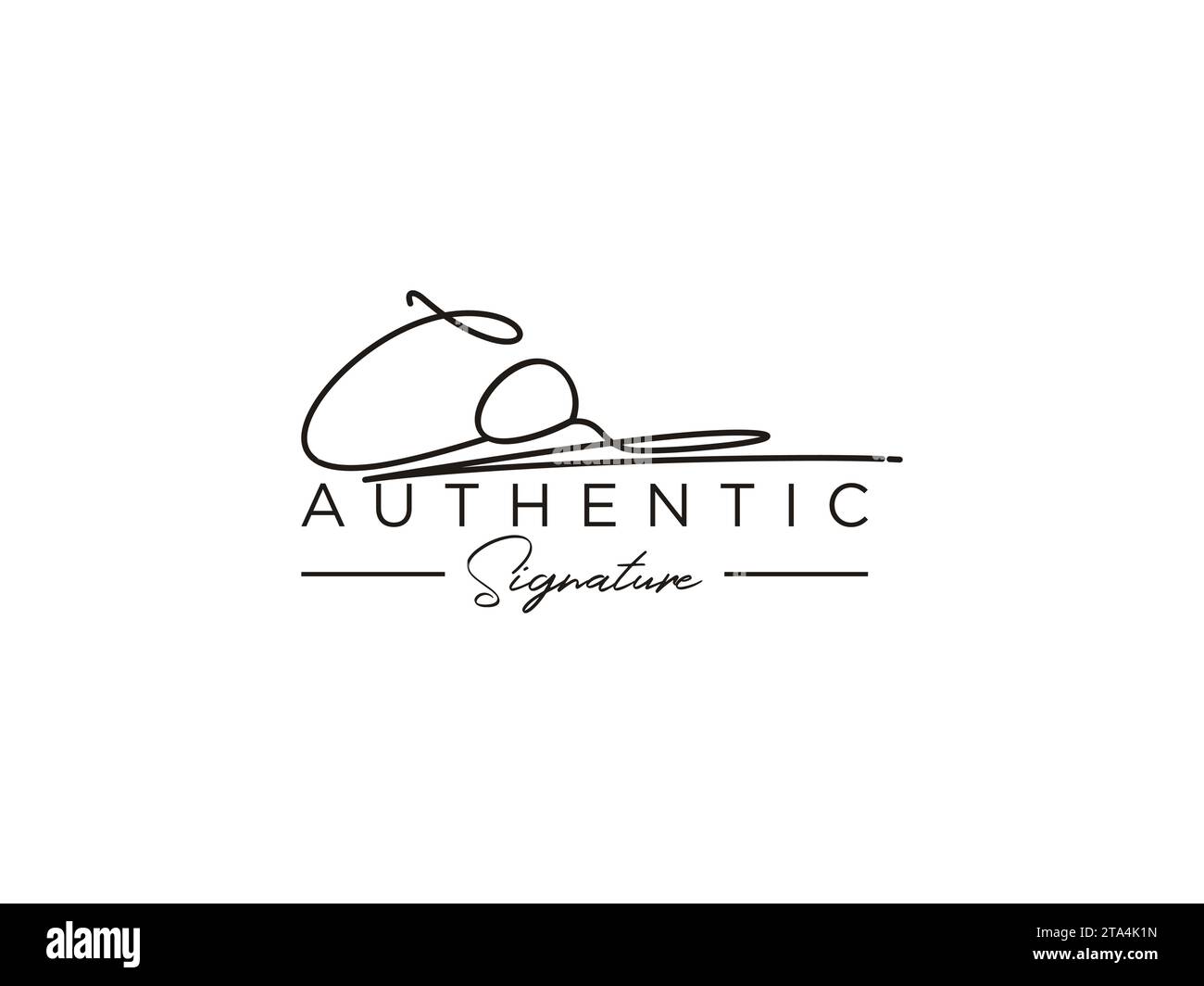 CO Signature Logo Template Vector Stock Vector Image & Art - Alamy