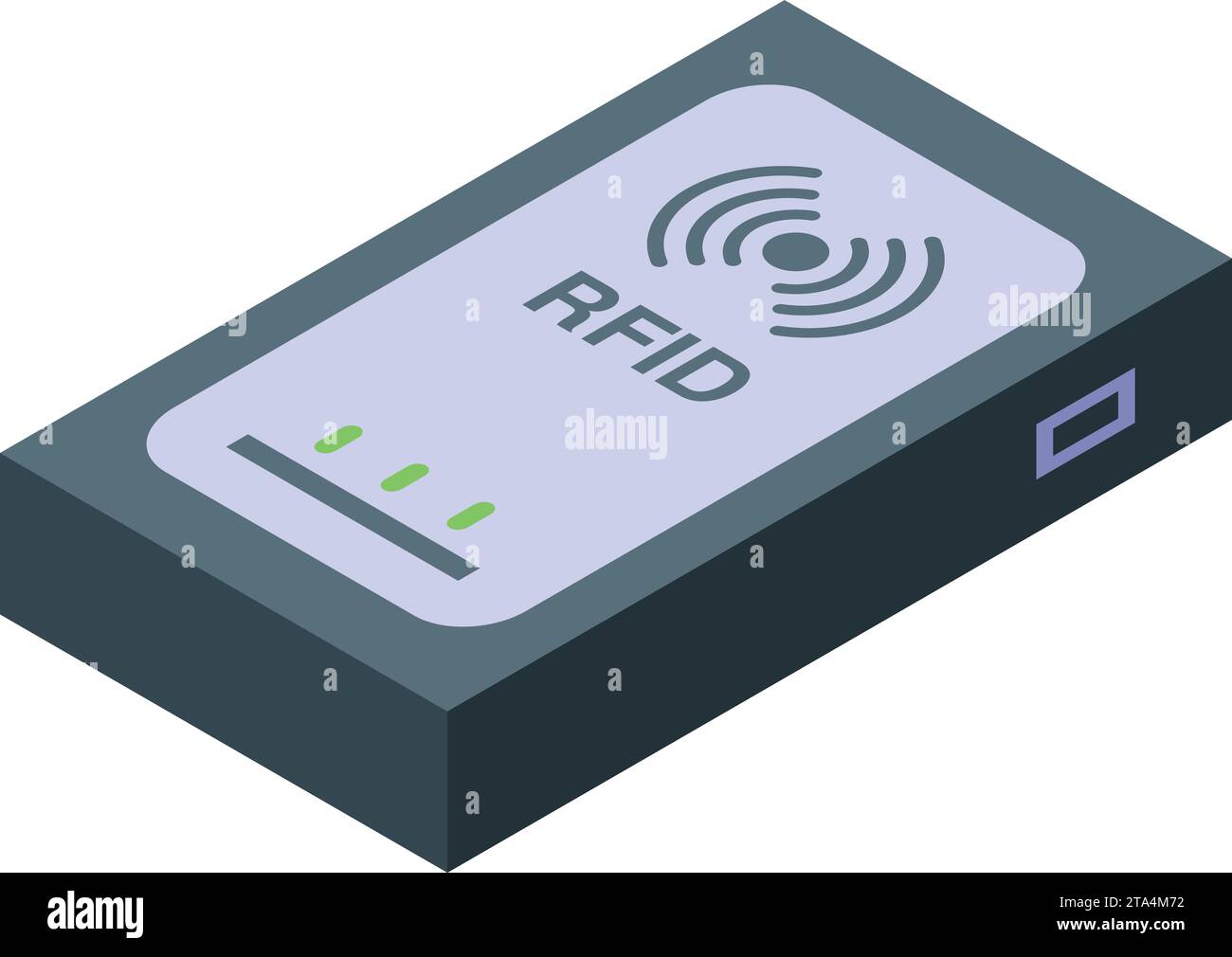 Radio frequency identification tag Cut Out Stock Images & Pictures - Alamy