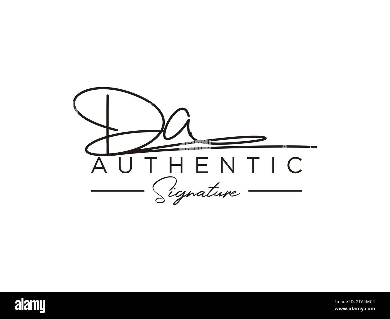 Da logo vector vectors hi-res stock photography and images - Alamy