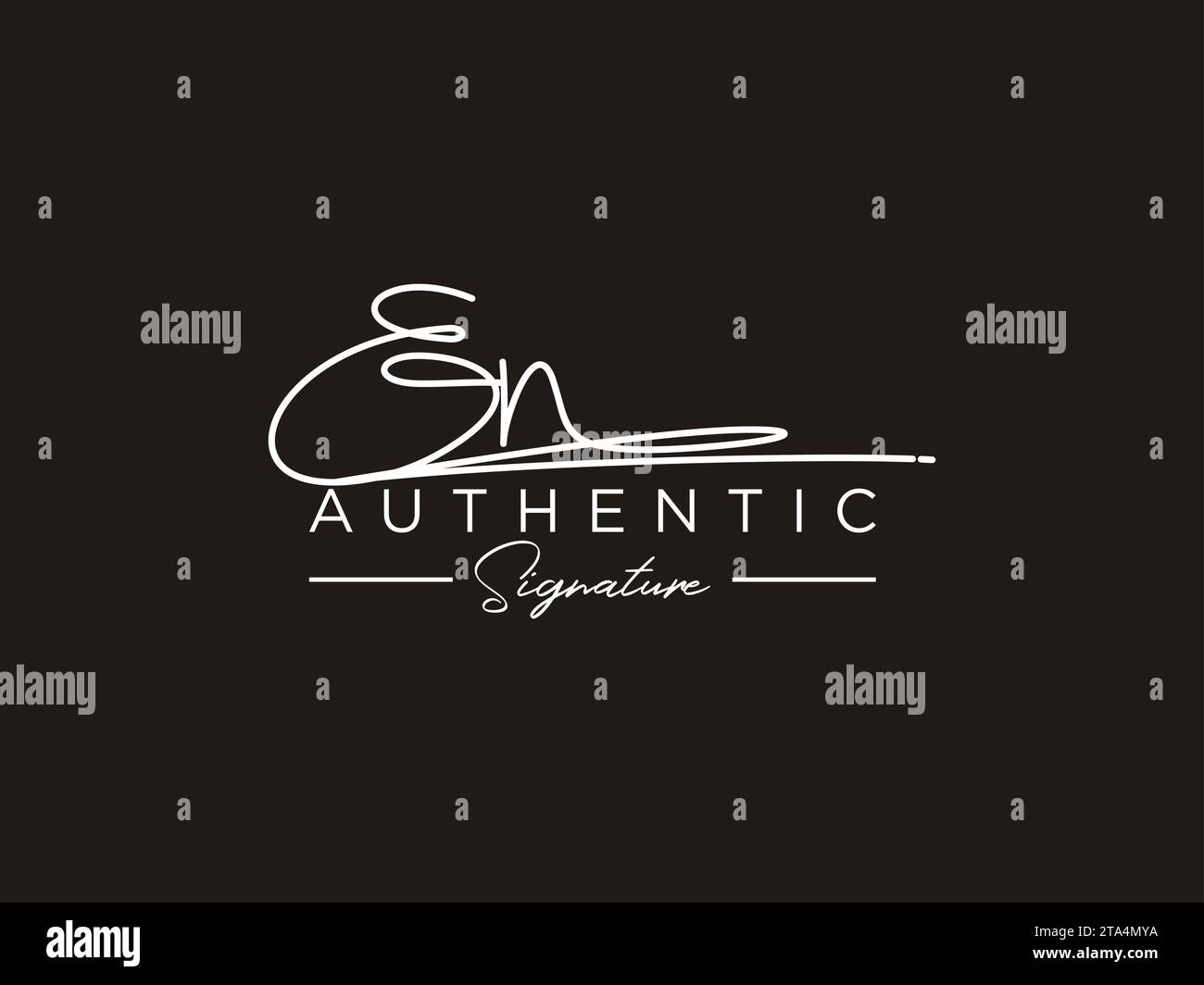 En logo vector vectors hi-res stock photography and images - Alamy