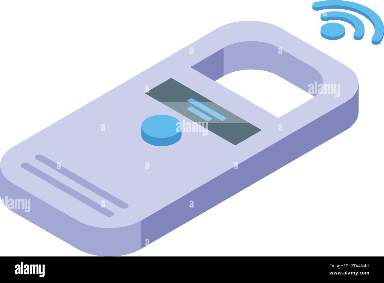 Smart tag reader icon isometric vector. Door lock entry. Reader radio Stock Vector Image & Art ...