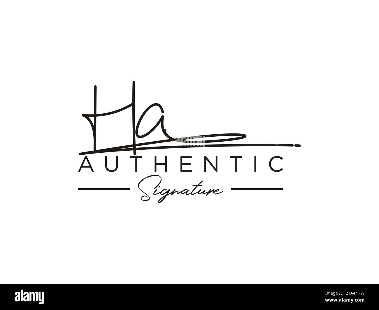 Ha letter vector vectors Cut Out Stock Images & Pictures - Alamy