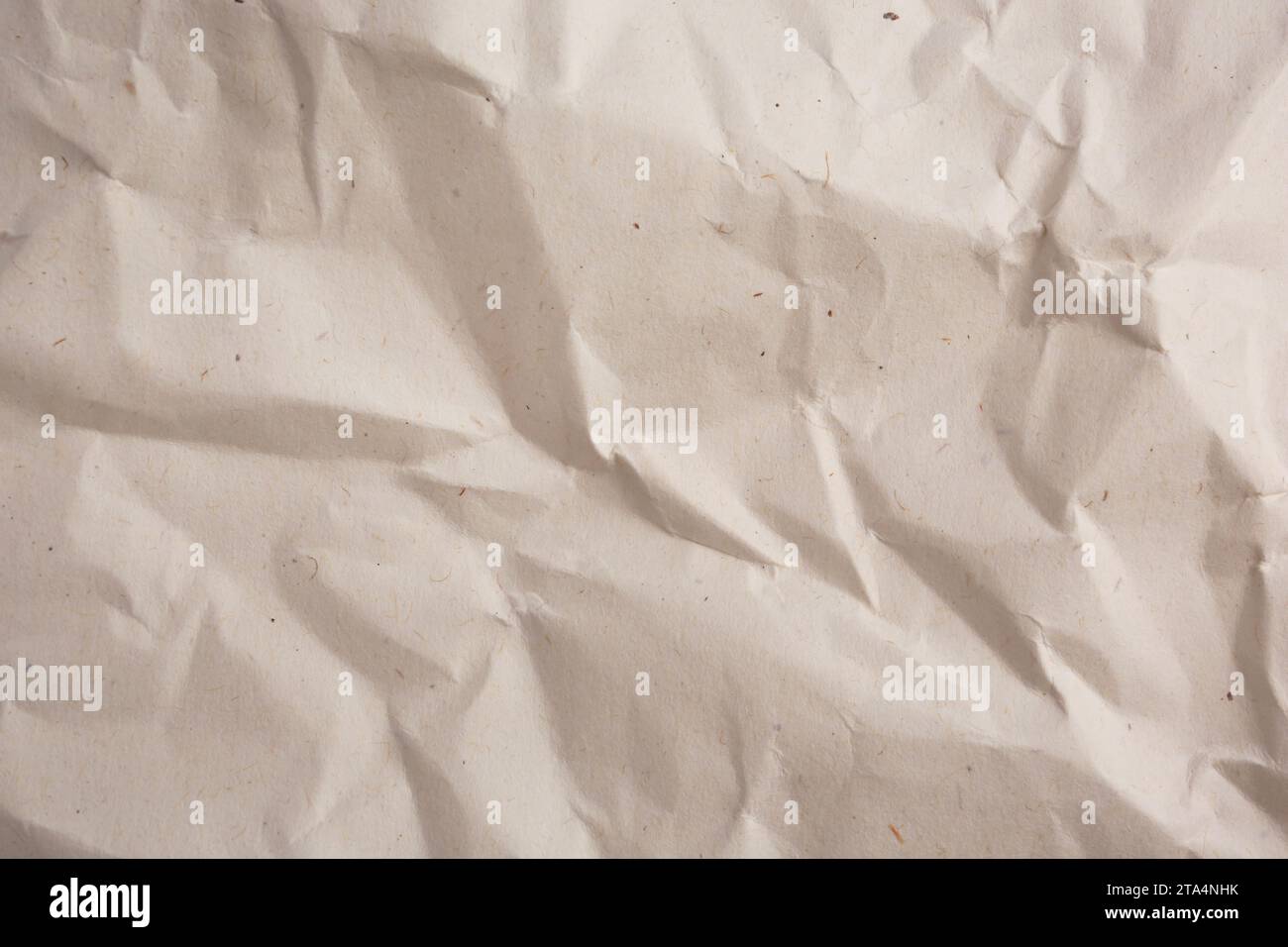 Texture of crumpled parchment paper as background, top view Stock Photo ...