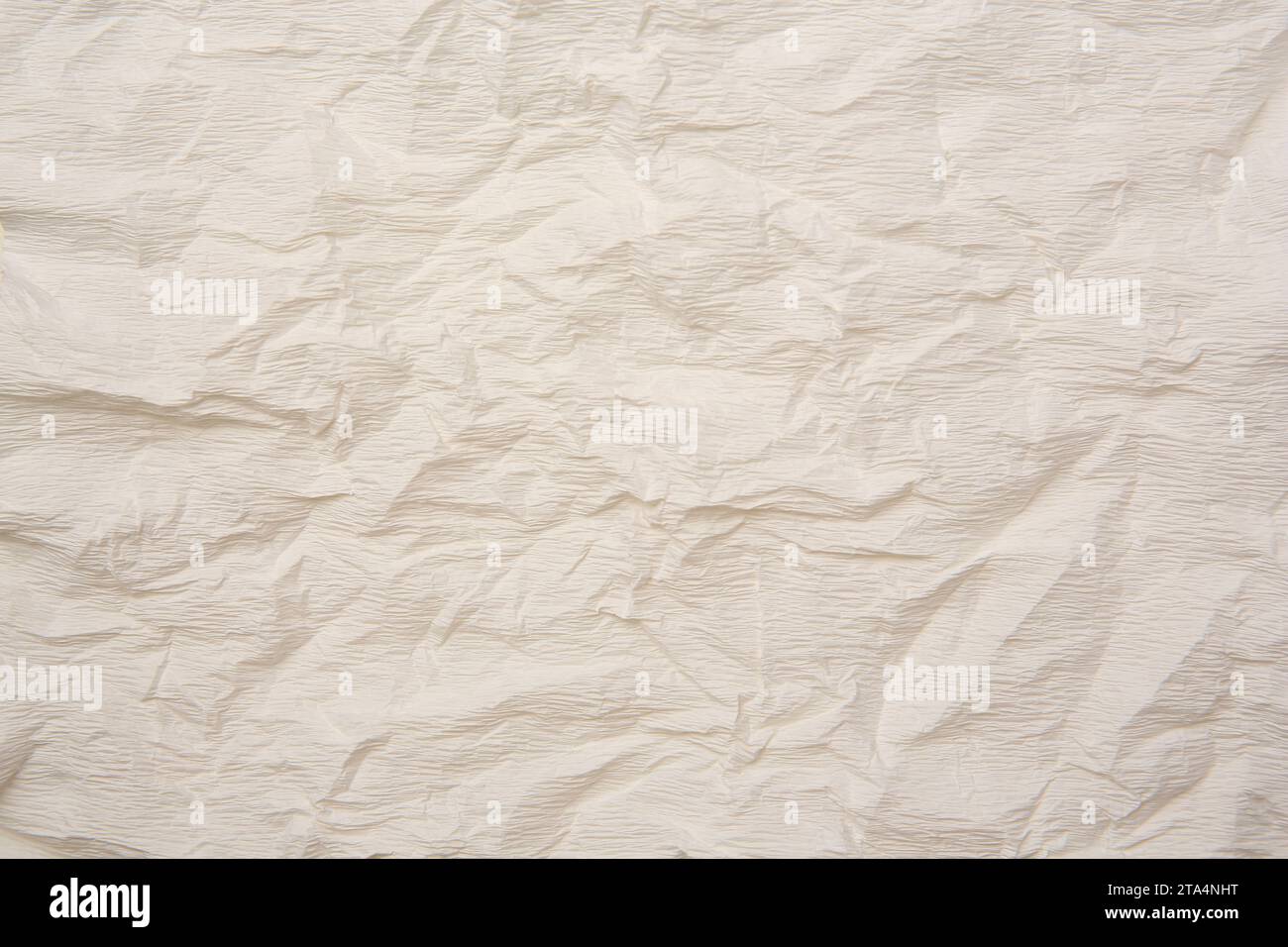Texture of crumpled beige paper as background, closeup view Stock Photo ...