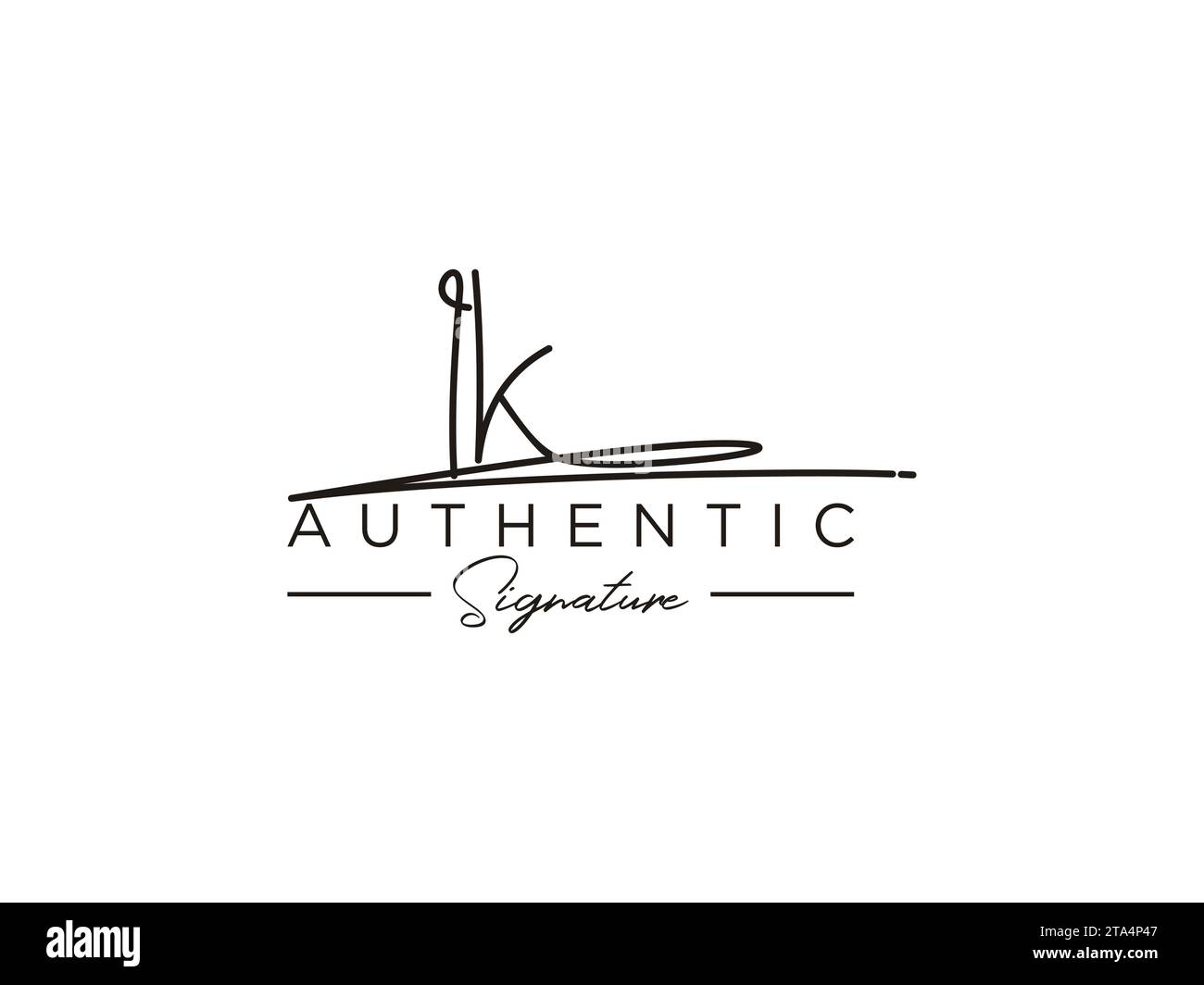 Ik logo vector vectors hi-res stock photography and images - Alamy