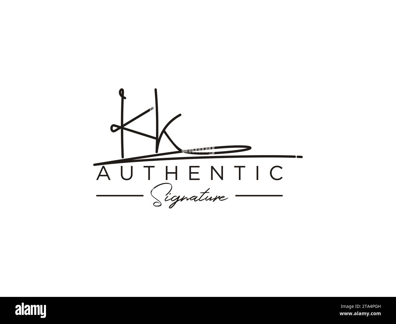 Kk signature hi-res stock photography and images - Alamy
