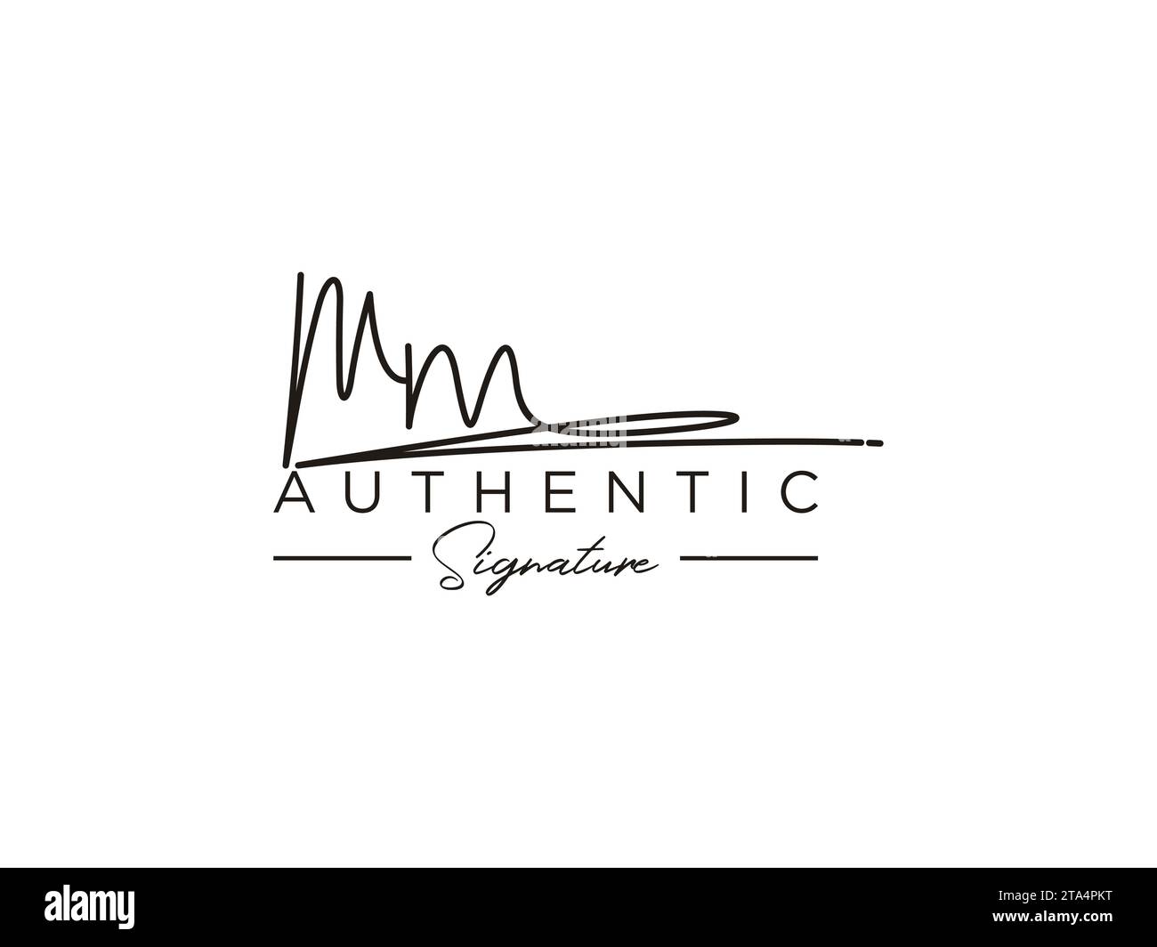 Mm signature hi-res stock photography and images - Alamy