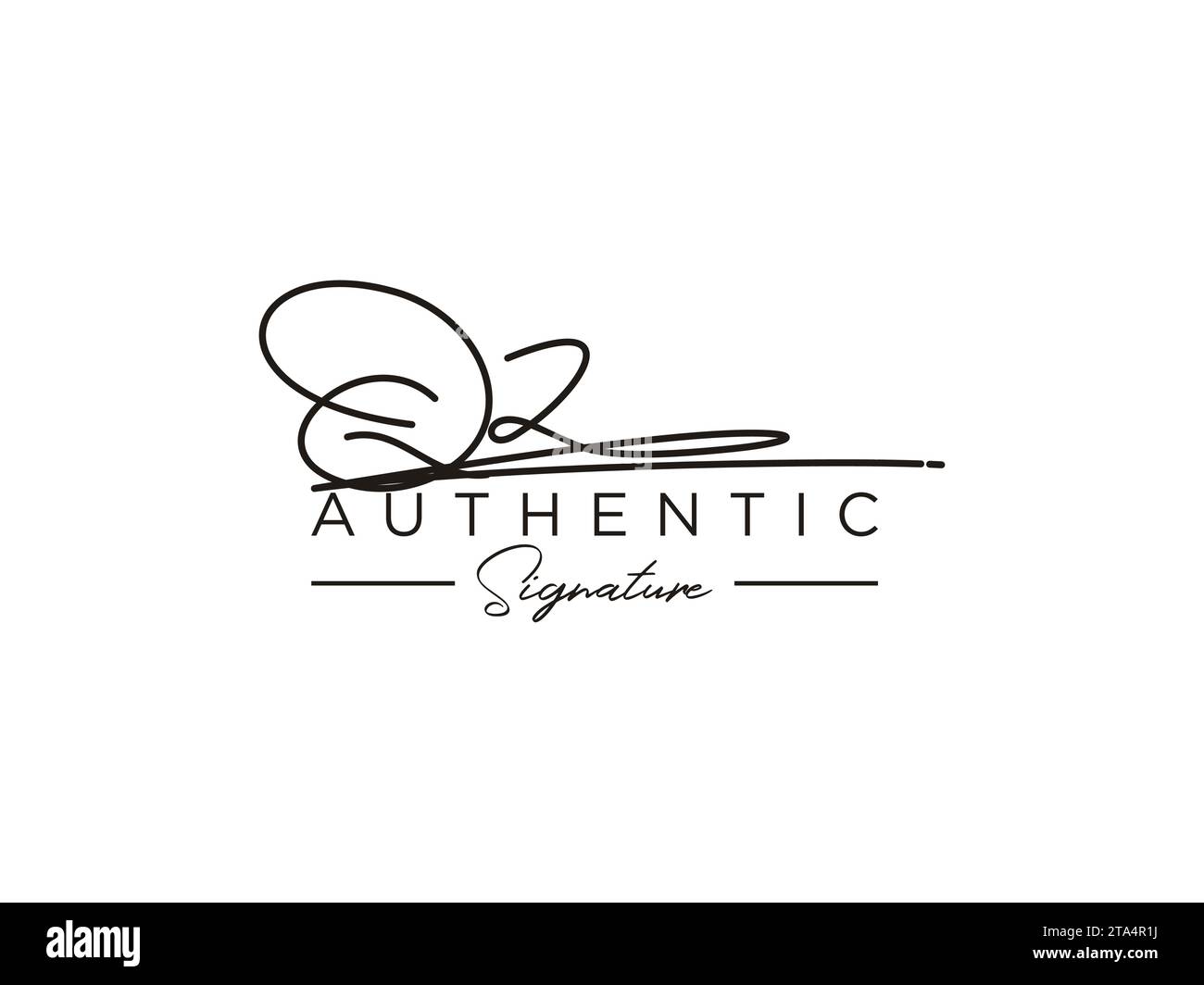 Qz logo vector vectors hi-res stock photography and images - Alamy