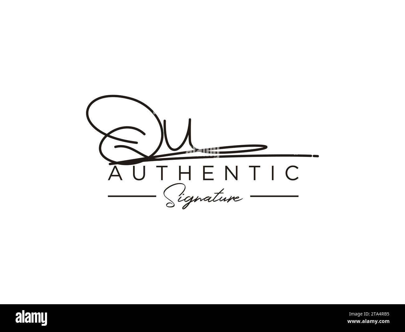 Qu template Stock Vector Images - Alamy