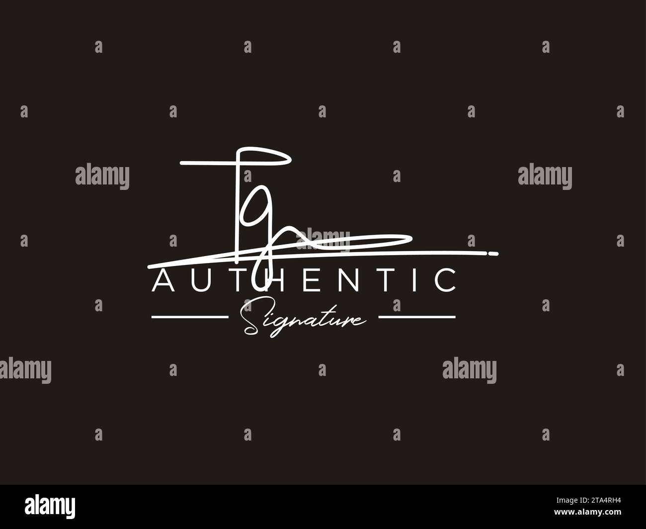 Tg signature hi-res stock photography and images - Alamy