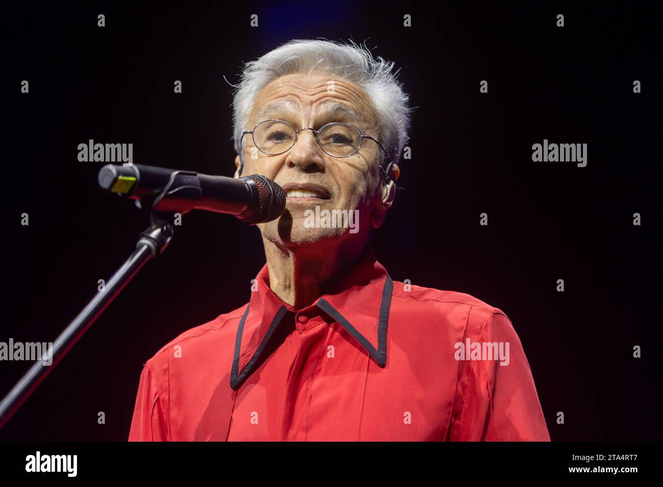 Brazilian singer Caetano Veloso during the Espaço Unimed show in the ...