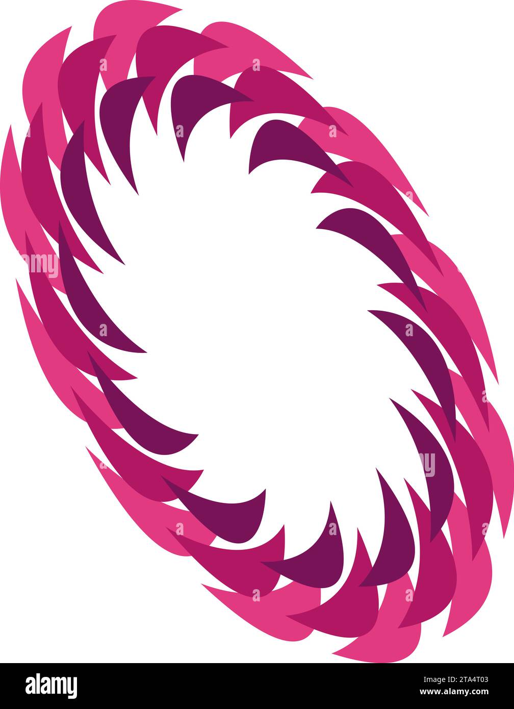 Energy portal icon isometric vector. Game ring energy. Universe plasma ...