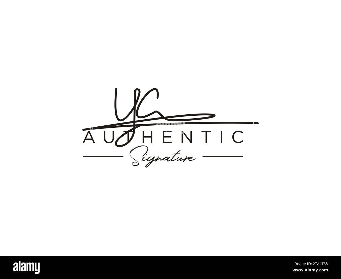Yc signature Cut Out Stock Images & Pictures - Alamy