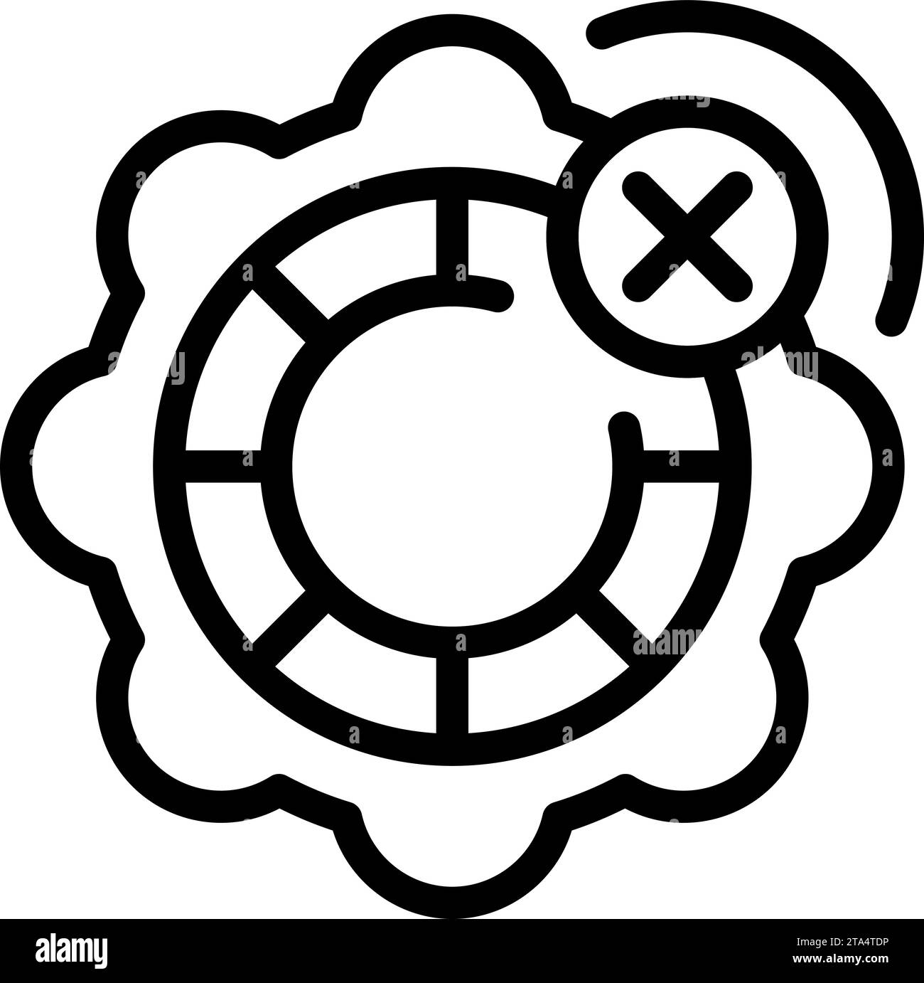 Passive lifestyle icon outline vector. Unhealthy sedentary living. Use ...