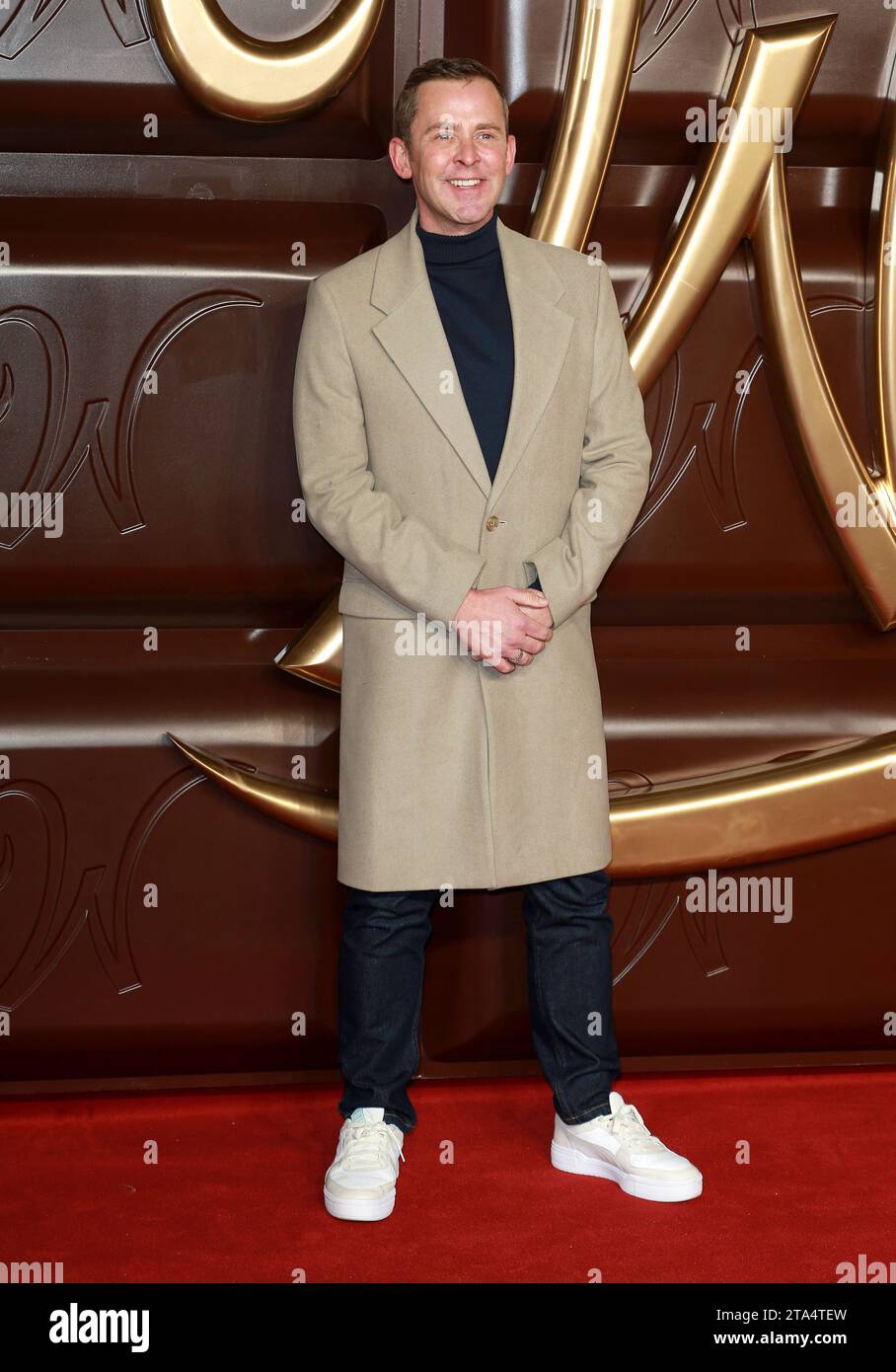 London, UK. 28th Nov, 2023. Scott Mills attends the "Wonka" World ...