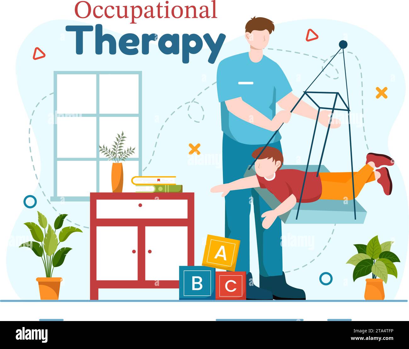 Rehabilitation Stock Vector Images - Alamy