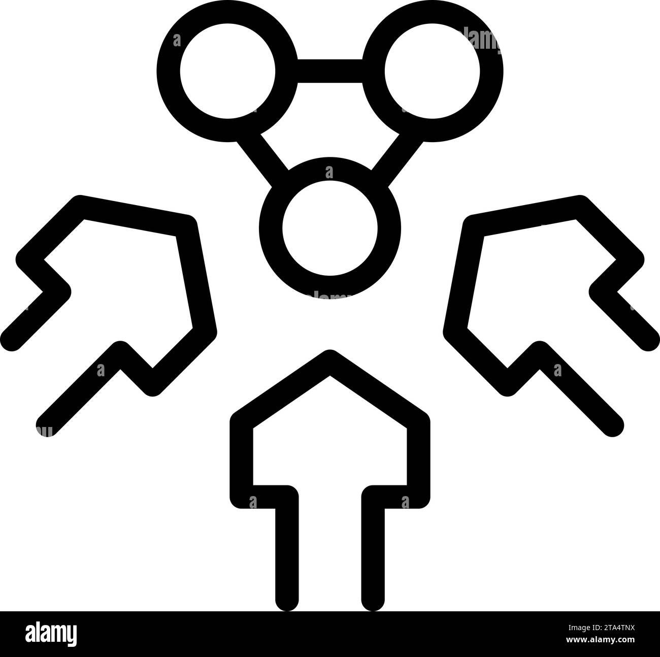 Scheme integrity passion icon outline vector. Social core culture ...