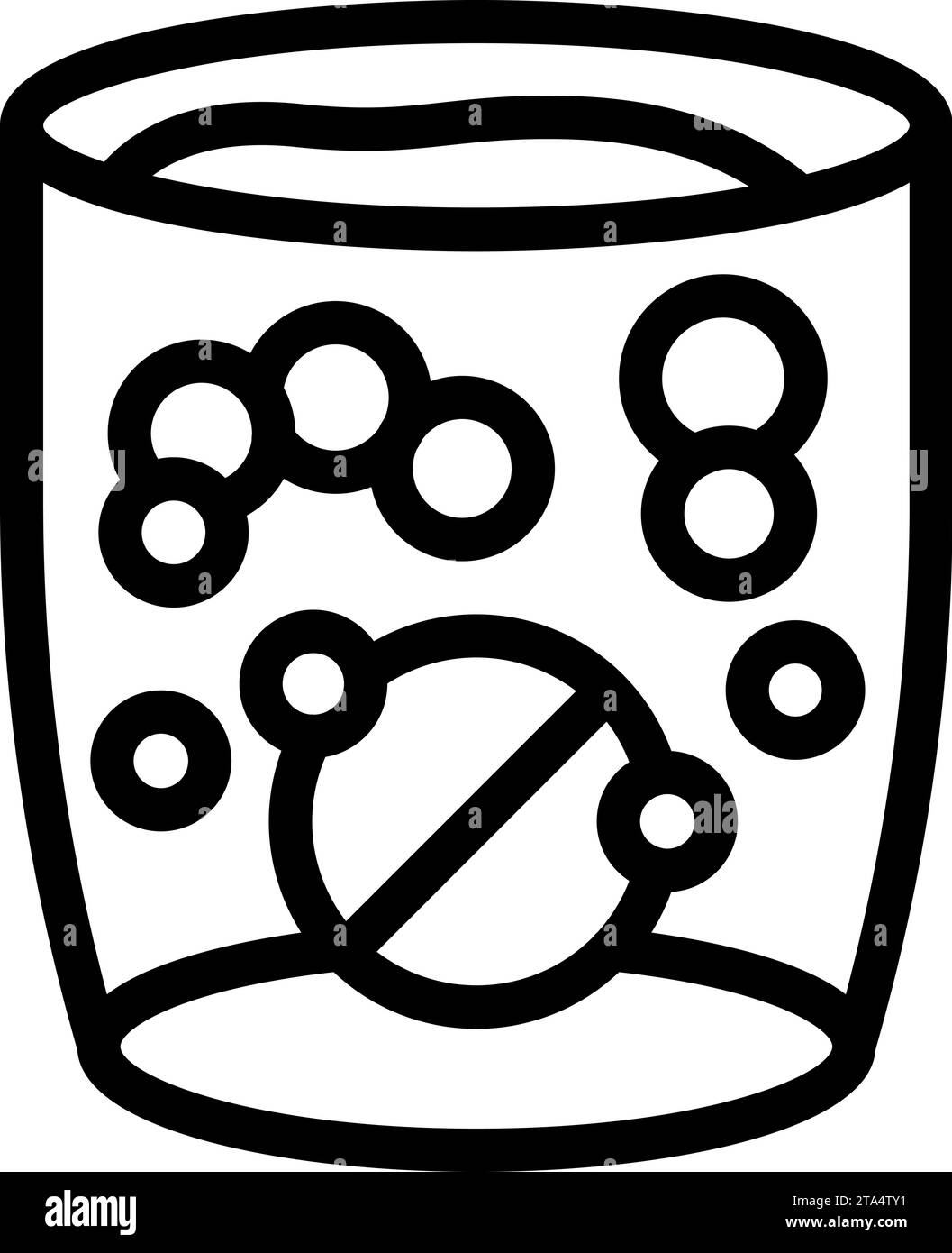 Fizzing tablet Stock Vector Images - Alamy