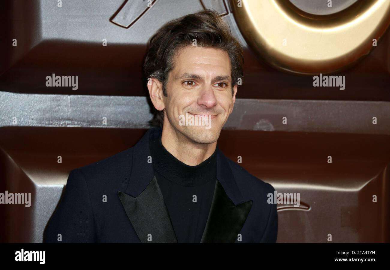 London, UK. 28th Nov, 2023. Mathew Baynton attends the "Wonka" World ...
