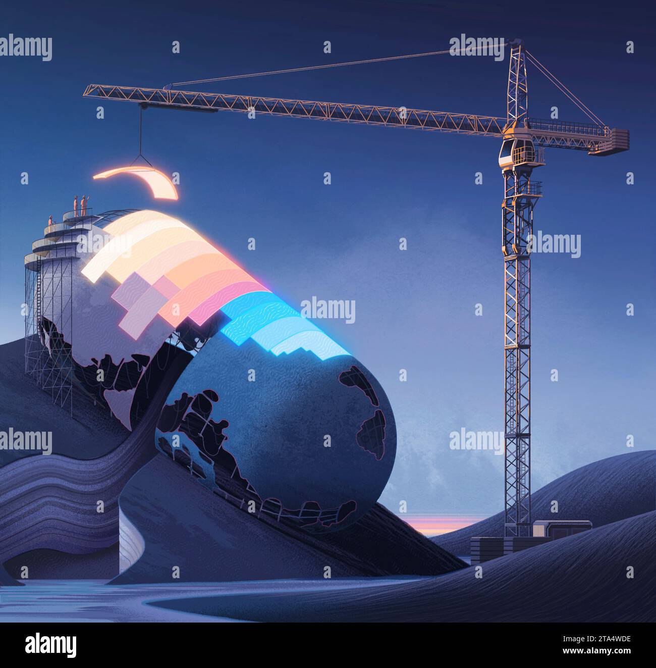 End of antibiotics, conceptual illustration Stock Photo - Alamy